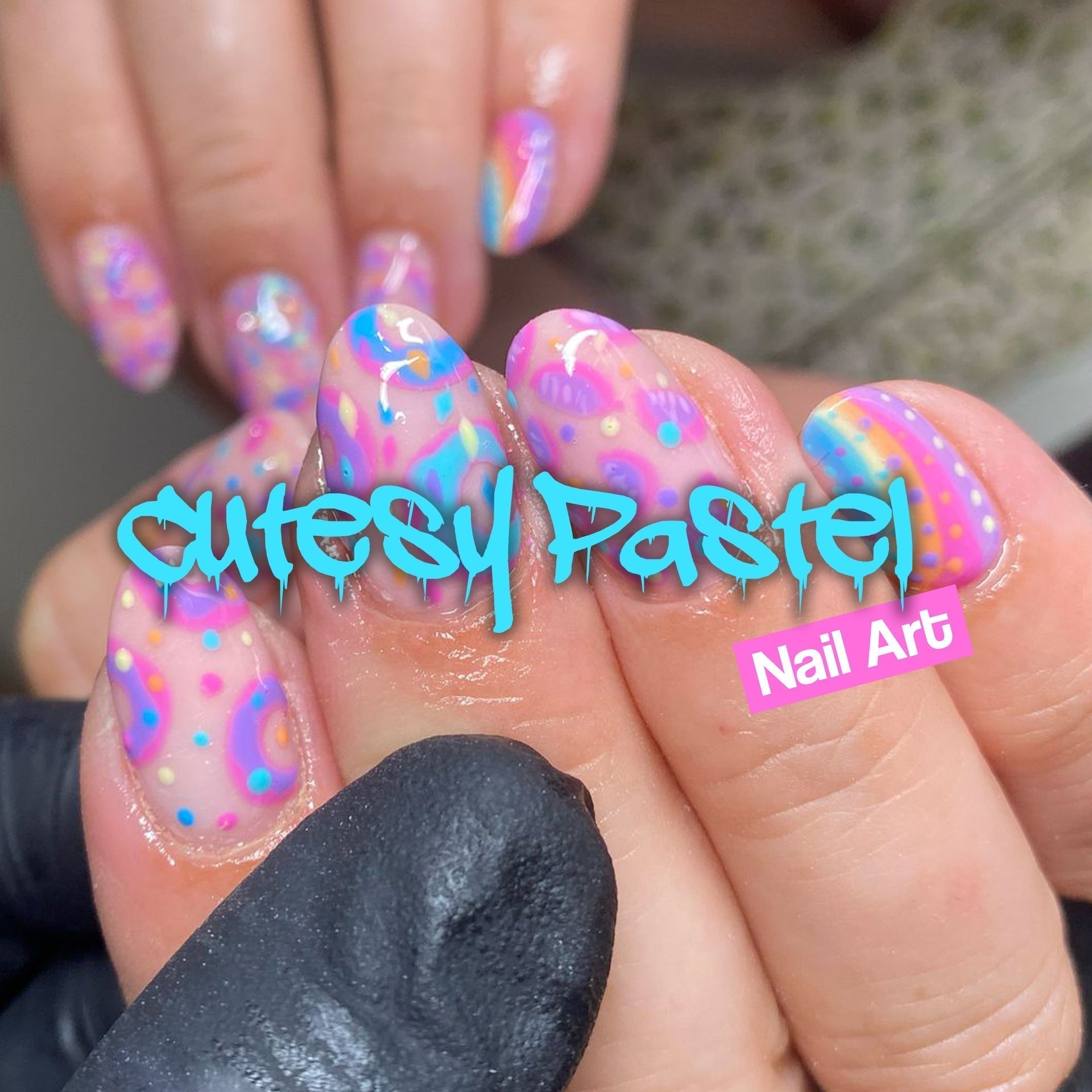Cutesy Pastel Nail Art - Tutorial - Naio Nails - Naio Nails