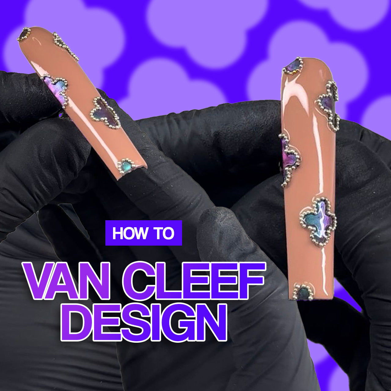 💅 Jak zrobić: Tutorial zdobienia paznokci inspirowany Van Cleef 💅 ...